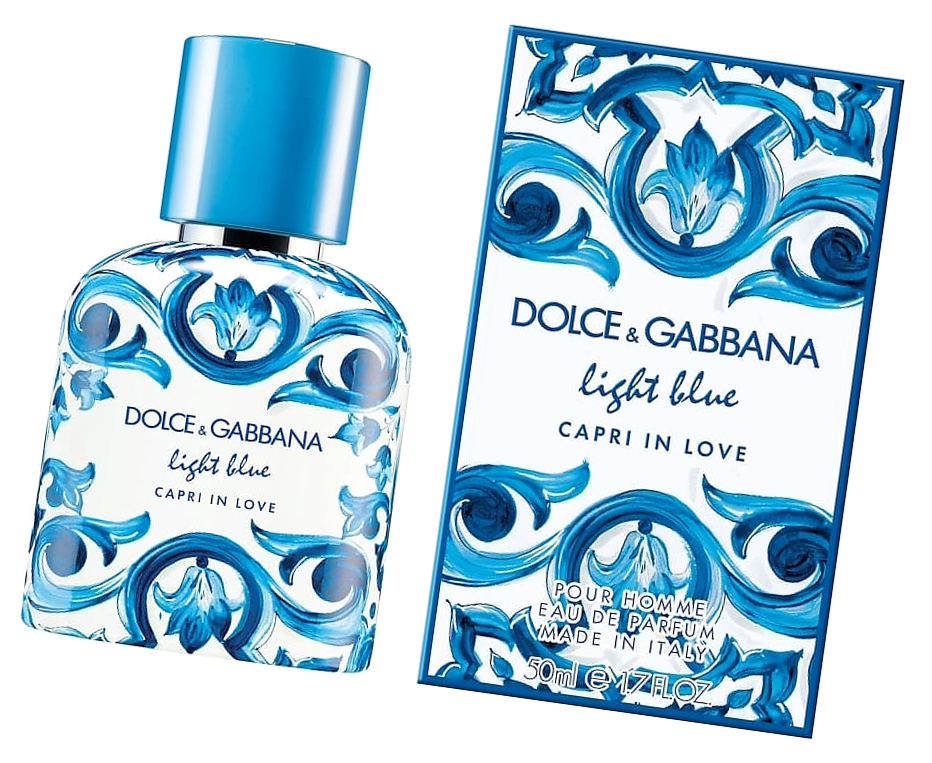 Парфюмерная вода Dolce & Gabbana Light Blue Capri In Love Pour Homme 50 мл мужская