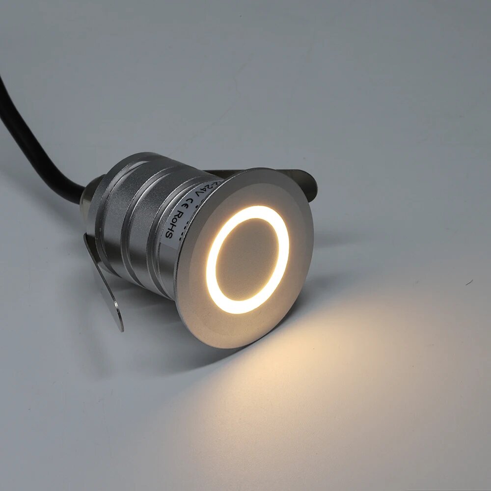 Настенная LED лампа 1 Вт, Warm White, IP67