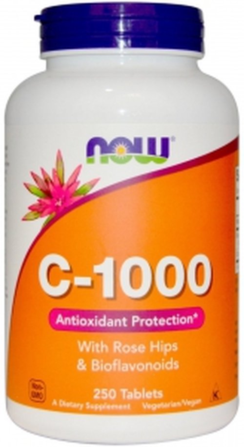 Vitamin C-1000 with Rose Hips and Bioflavonoids 250 таблеток