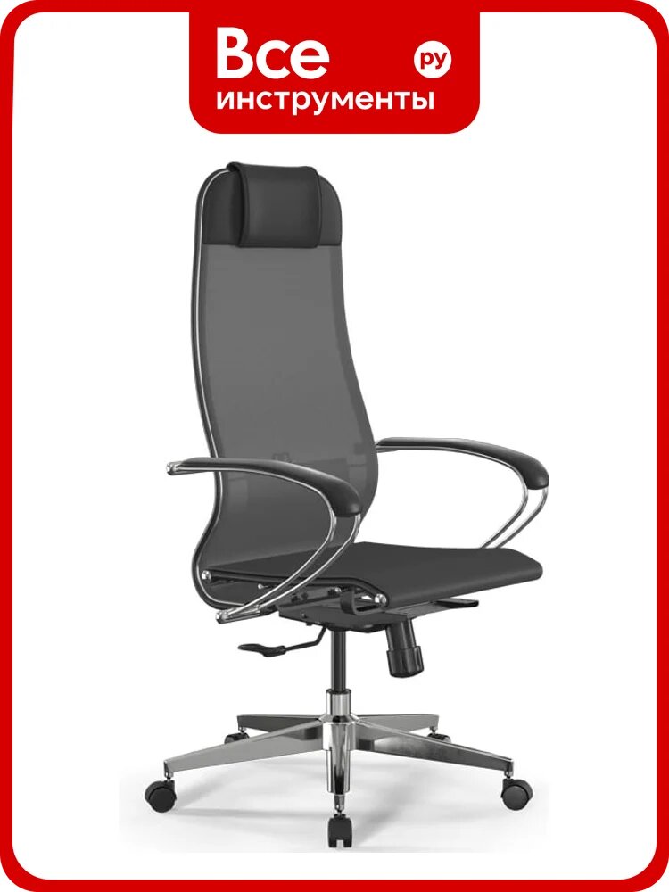 Кресло для персонала метта ErgoLife Set 4/подл.131/осн. Synchro 104 (Серый 537.16.1.333) z509882354