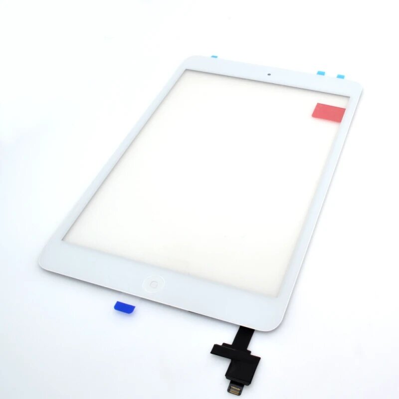 Тачскрин для Apple iPad mini (A1432/A1454/A1455) / iPad mini 2 (A1489/A1490/A1491) + кнопка Home + коннектор (белый) (Premium)