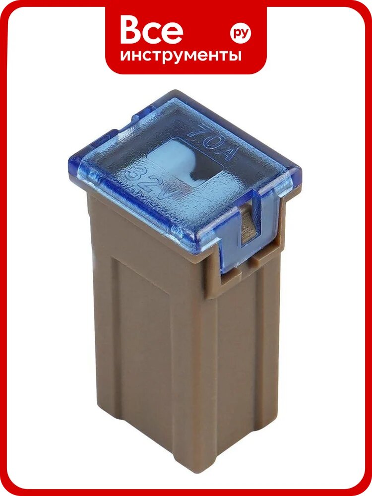 Предохранитель картриджный гнездовой AIRLINE MINI 10x12x16 мм, 70 А, 1 шт. AFU-T-19
