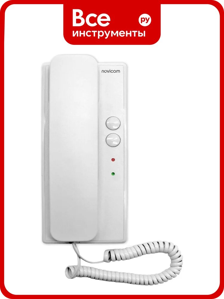 Дополнительная аудиотрубка для видеодомофонов Novicam voice 4582