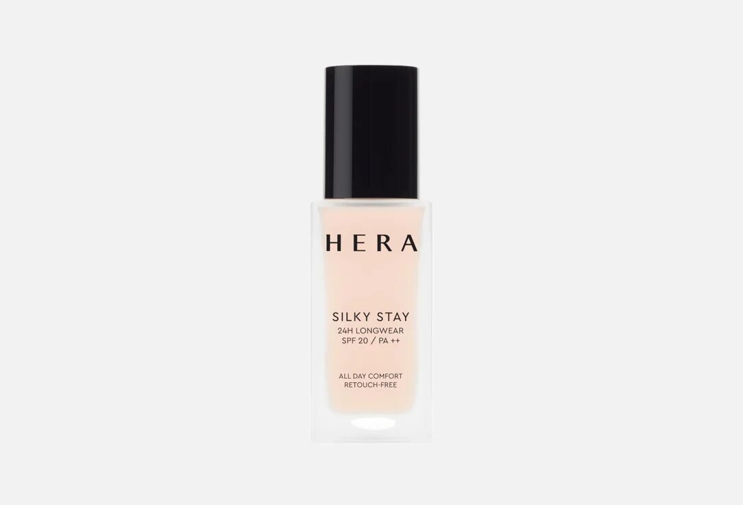 HERA SILKY STAY 24H LONGWEAR Тональная основа для лица SPF 20 PA++ 30 г 13N1, Porcelain