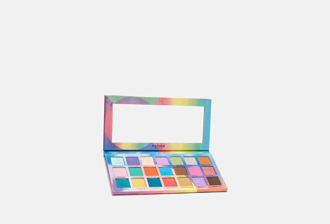 Parisa Cosmetics Eyeshadow set Glamor Glaze Набор теней для век 356г 21