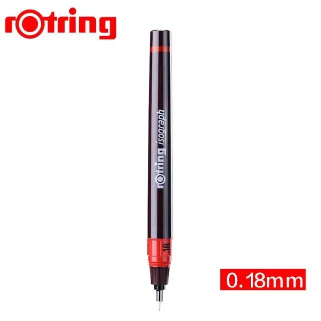 Сменные наконечники Rotring Isograph 0.1-0.8 мм rOtring 0.18 pen