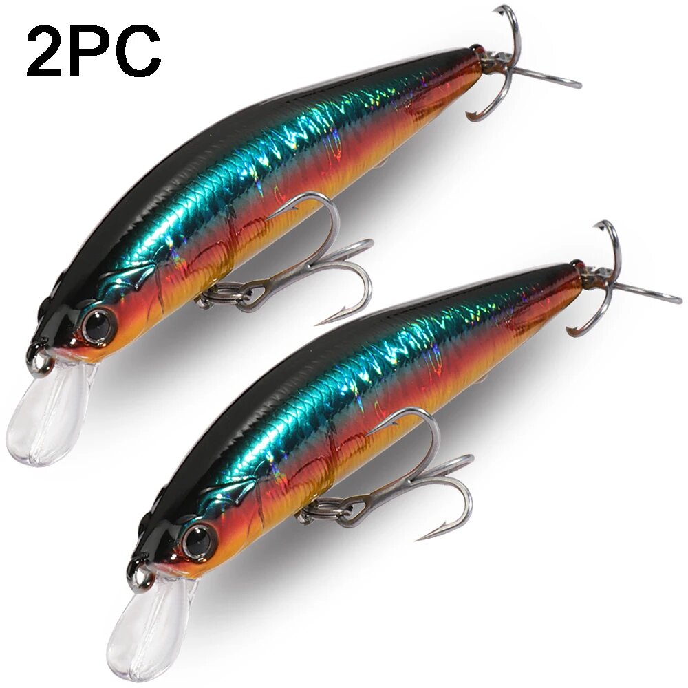 Воблер GOBAIT 2 шт, 11.4 см, Color: 2PCs minnow a