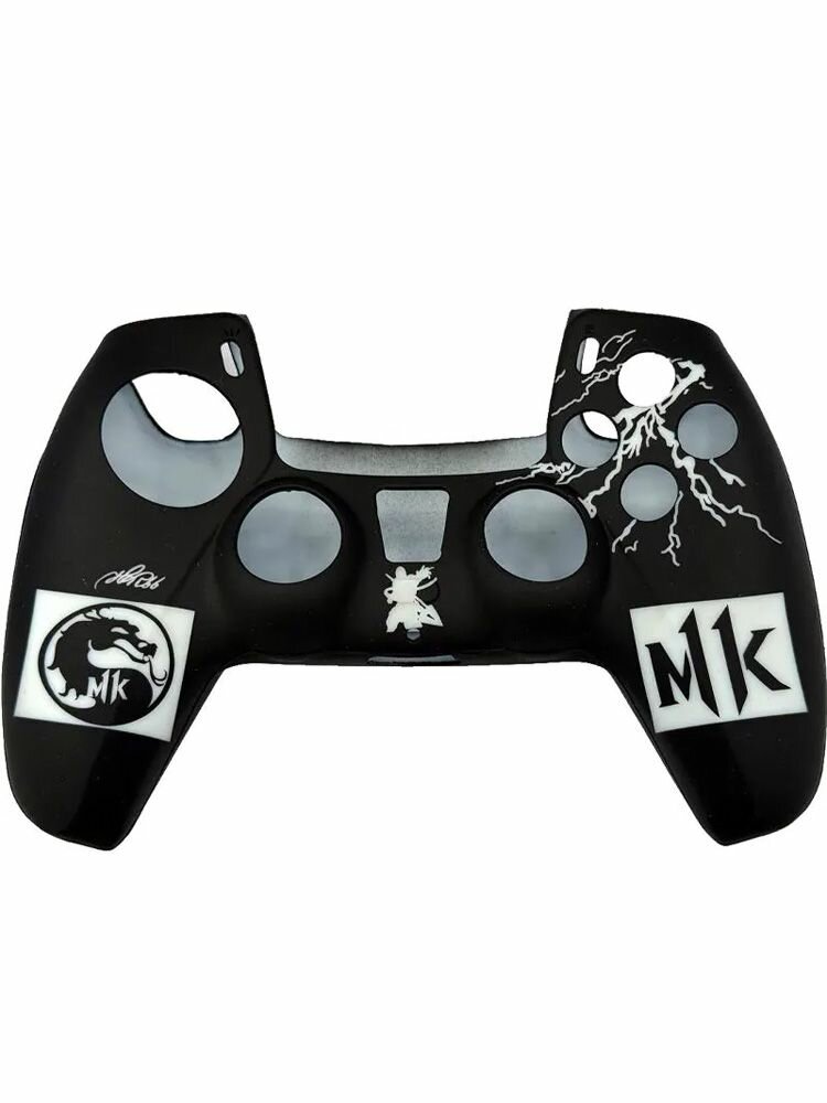Силиконовый чехол для геймпада DualSense (PS5) (Mortal Kombat MK)