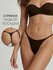 Трусы Incanto Skin стринги низкой посадки, размер 3-4, коричневый