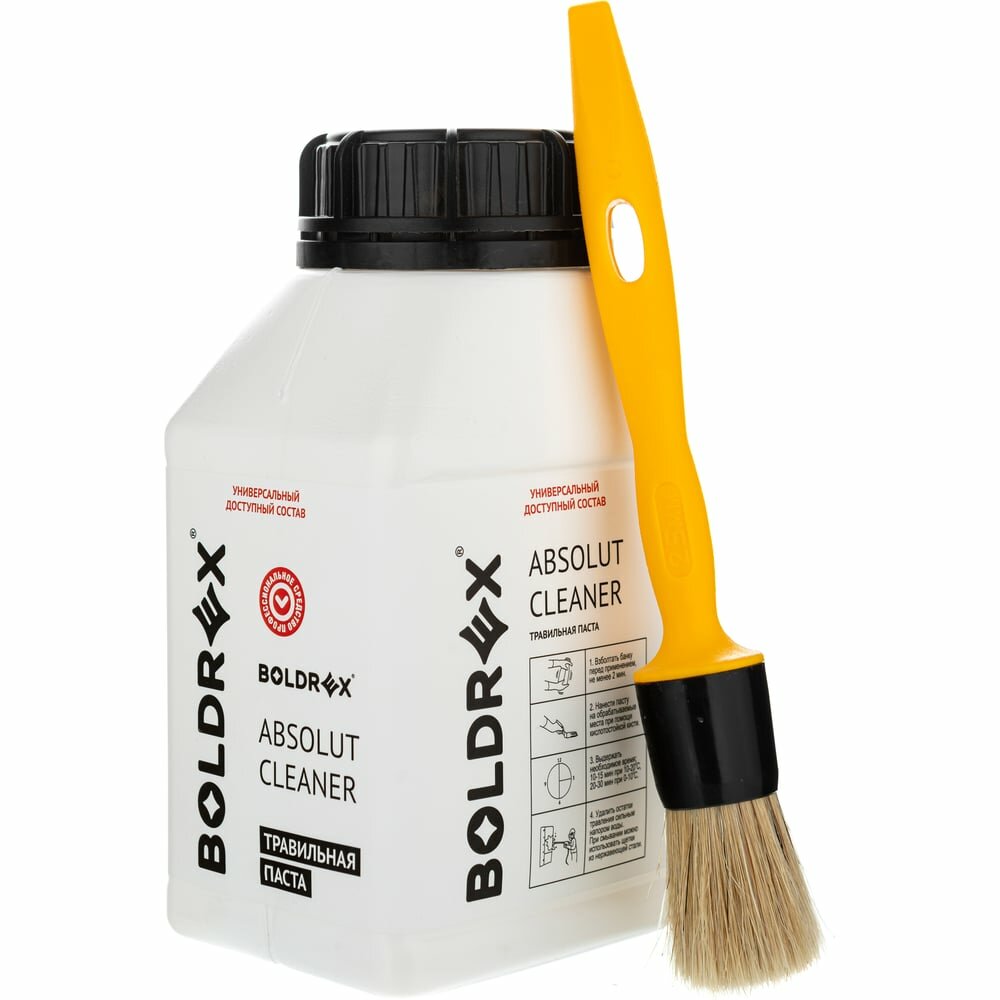 Травильная паста для нержавеющей стали absolut cleaner 1 кг Boldrex 1111-100 1111-100СН