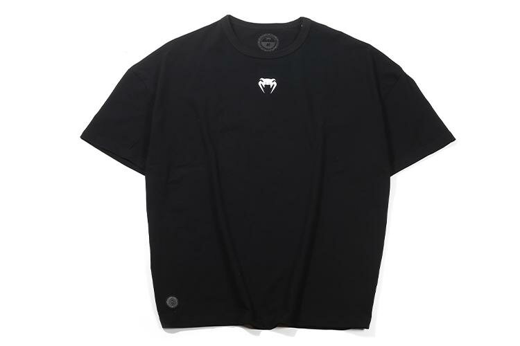 Футболка Black Crew Neck Moderate Straight Fit