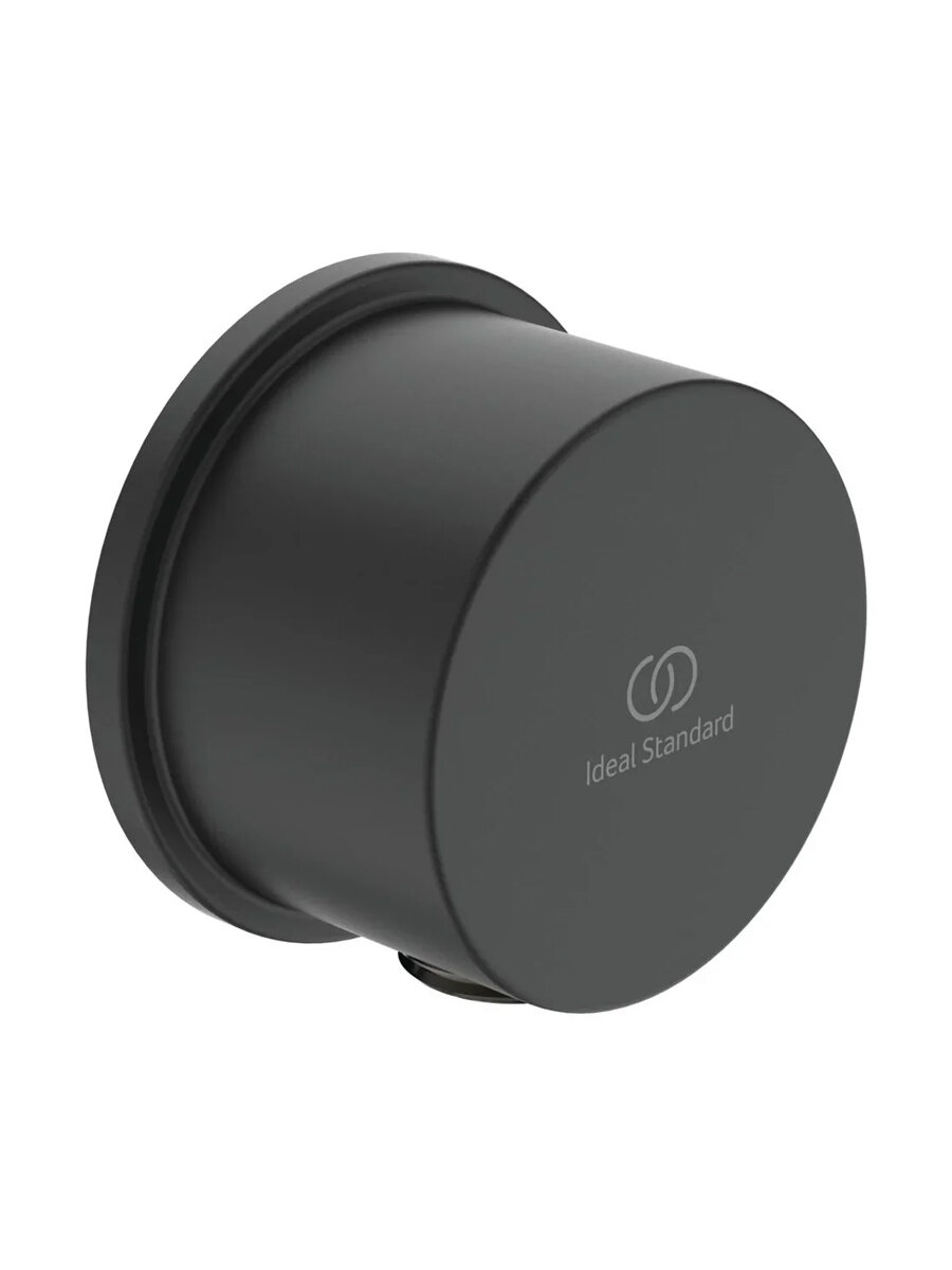 Подключение для душевой лейки, черный матовый, Ideal Standard Idealrain BC808XG