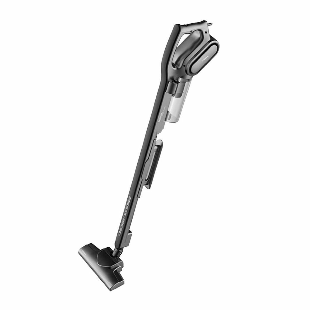 Вертикальный пылесос Deerma DX700S, мощность всасывания 210Вт, 600Вт, черная