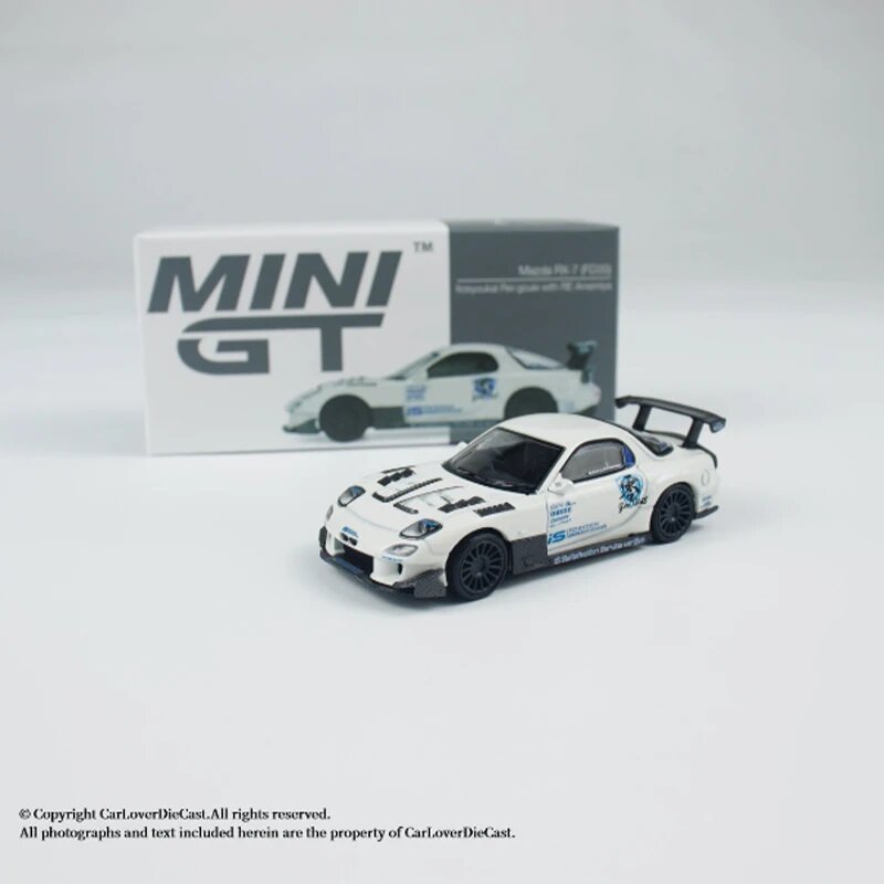WELLY MINI GT 1:64 RX-7 FD3S Itosyoukai Zero металлическая модель автомобиля