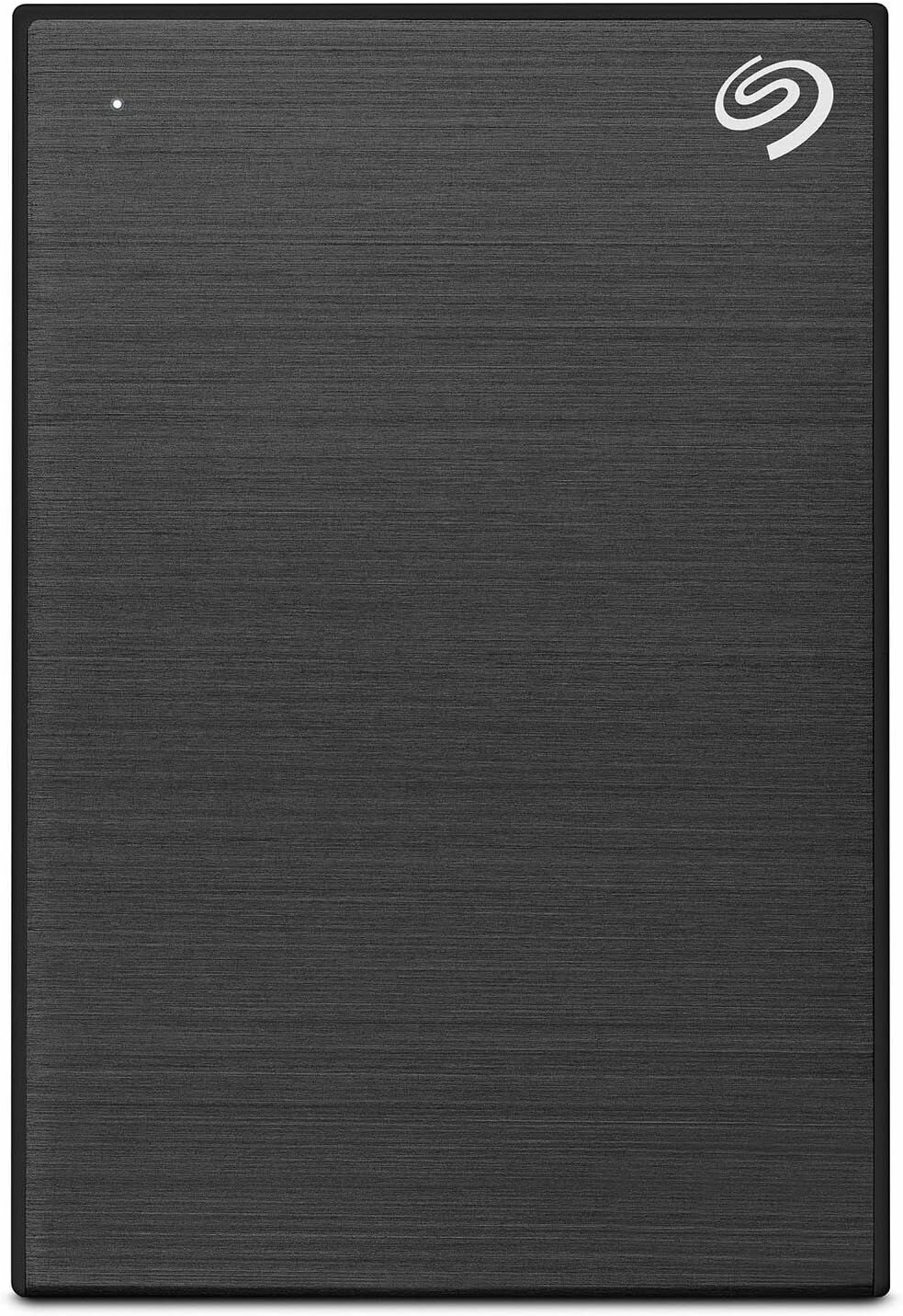 Seagate 4 ТБ Внешний жесткий диск One Touch (STKZ4000400), Пластик, Металл, черный
