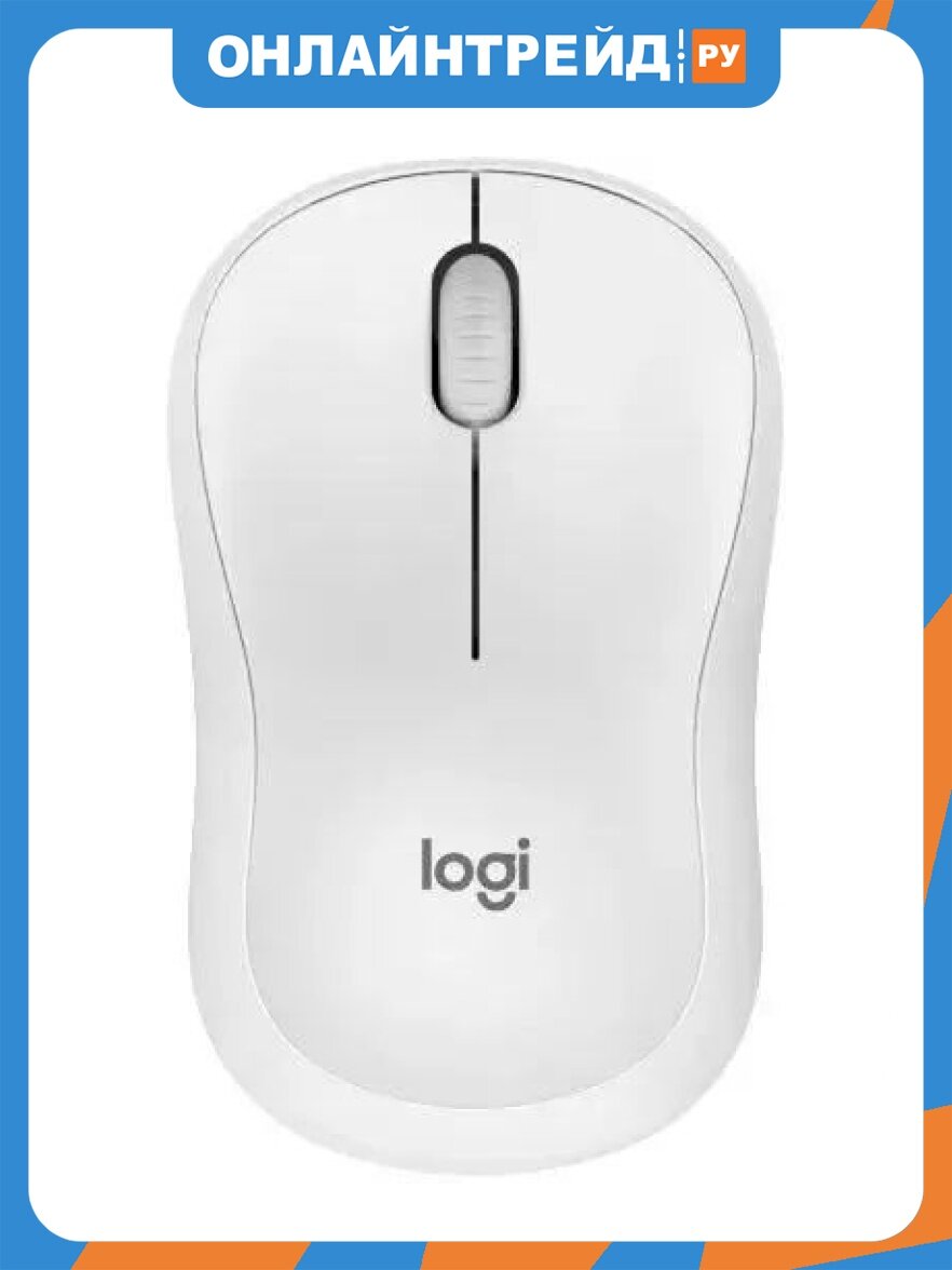 Мышь Logitech M240 SILENT белый (910-007079)