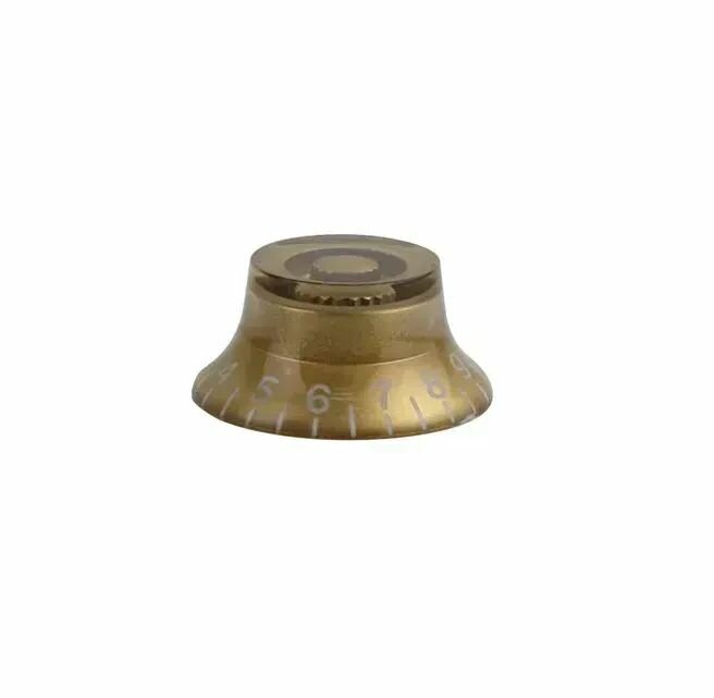 Ручка потенциометра для гитары FLEOR M00092-1 Gold