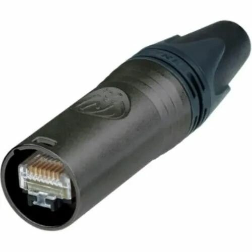 Разъем кабельный RJ45 Neutrik NE8MX6-B etherCON CAT6a, черный корпус, сборка без инструмента