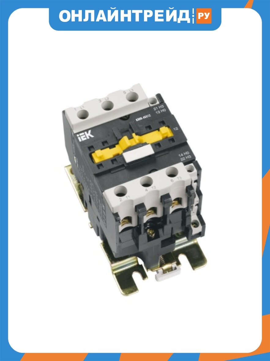 Контактор Iek КМИ-46512 65А 400В/AC3 1HО,1H3, KKM41-065-400-11