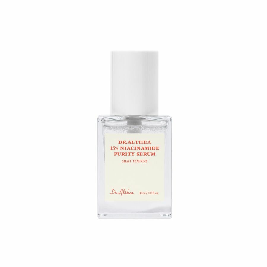 Dr.Althea Осветляющая сыворотка для лица 15% Niacinamide Purity Serum против пигментации и постакне, 30 мл.