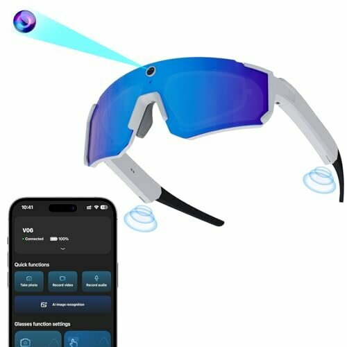 Очки с камерой CCIT, Bluetooth, Wi-Fi, 2ГБ встроенной памяти, 32 МП