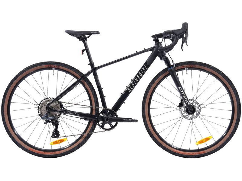 Шоссейный велосипед Alpine Bike Air Spirit 10, год 2026, цвет Черный, ростовка 20