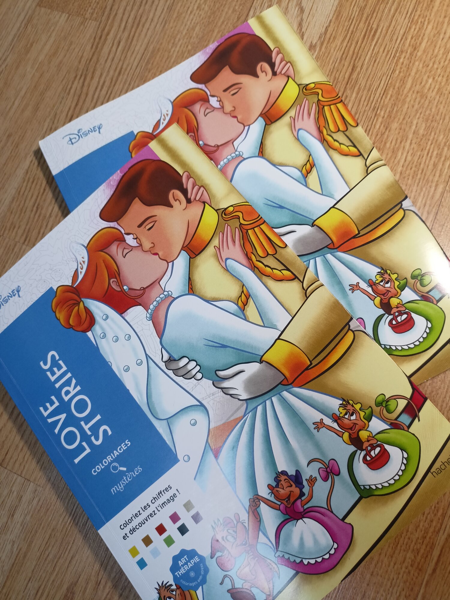 Раскраска по номерам Coloriages mysteres Disney на основе бумаги