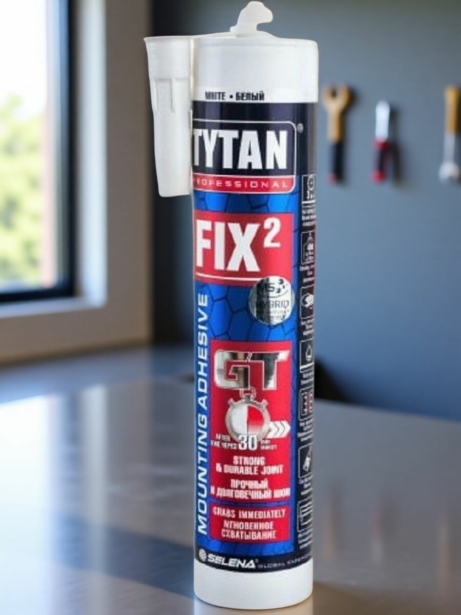 TYTAN Professional Монтажный клей Fix GT, 290 мл, белый