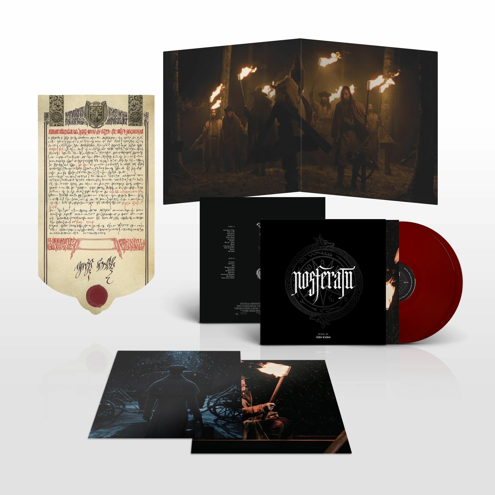 OST - Nosferatu - Oxblood 2LP, Music by Robin Carolan - новая виниловая пластинка