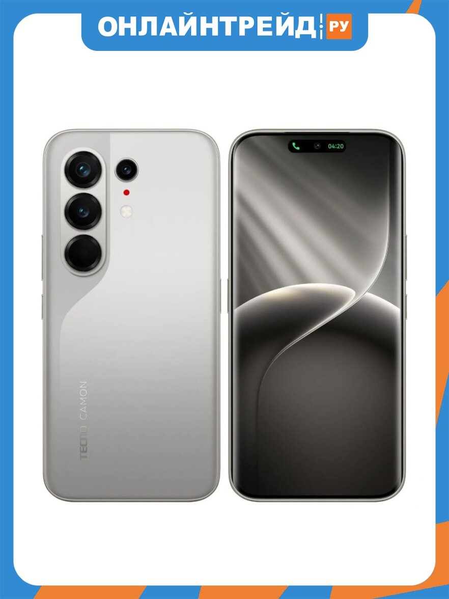 Смартфон Tecno Camon 50 Ultra 5G 12/256GB Туманный титановый