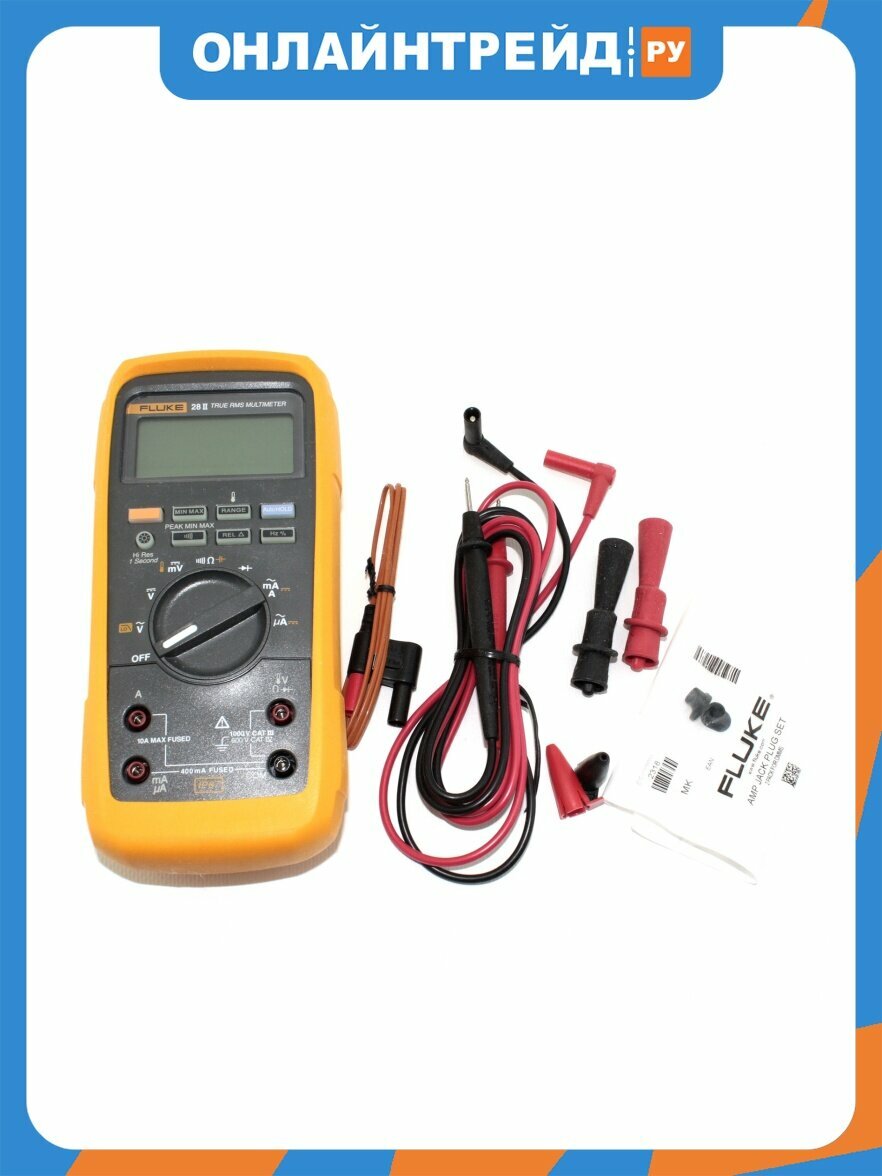 Цифровой портативный мультиметр Fluke 28-II