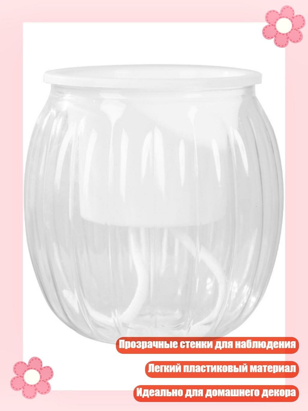 Ваза-тыква для гидропоники, 04