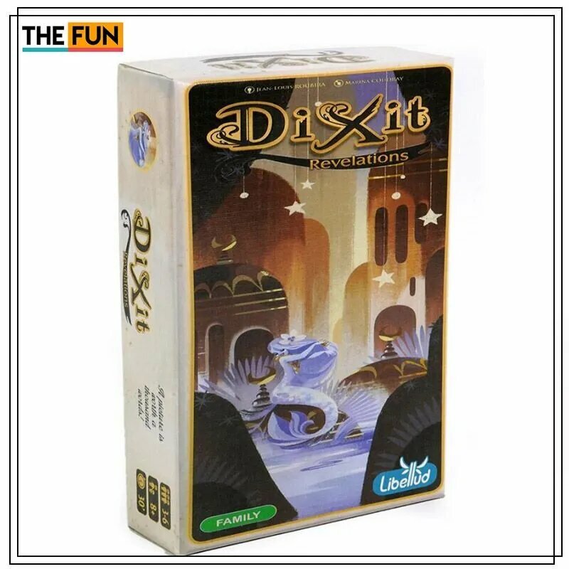 Настольная карточная игра Настольная Dixit Extension package Игра (Карточная) Новая версия игры