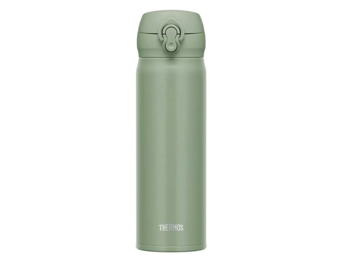 Термокружка THERMOS JNL-506 SMKKI 0.5L, откидной механизм, оливковый