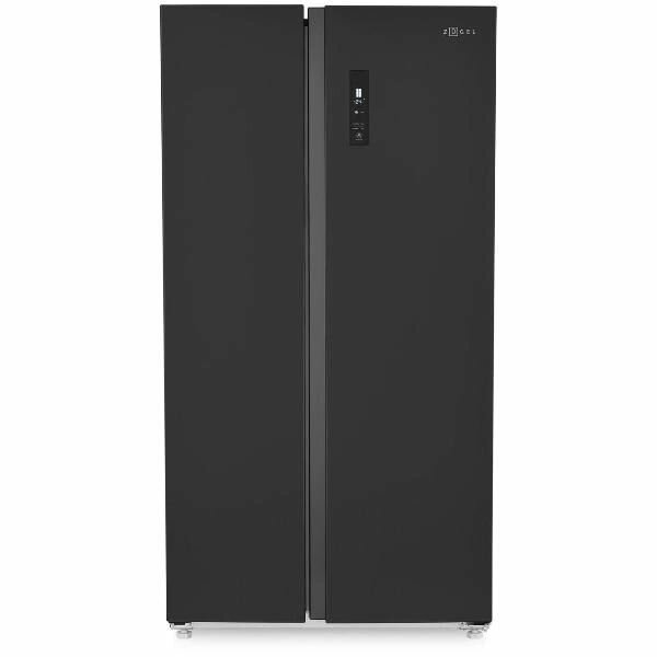 Холодильник (Side-by-Side) ZUGEL ZRSS630B, черный