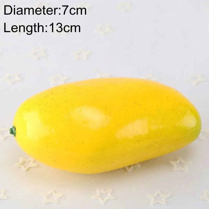 Искусственные фрукты Wusmart набор Lemon Yellow Mango
