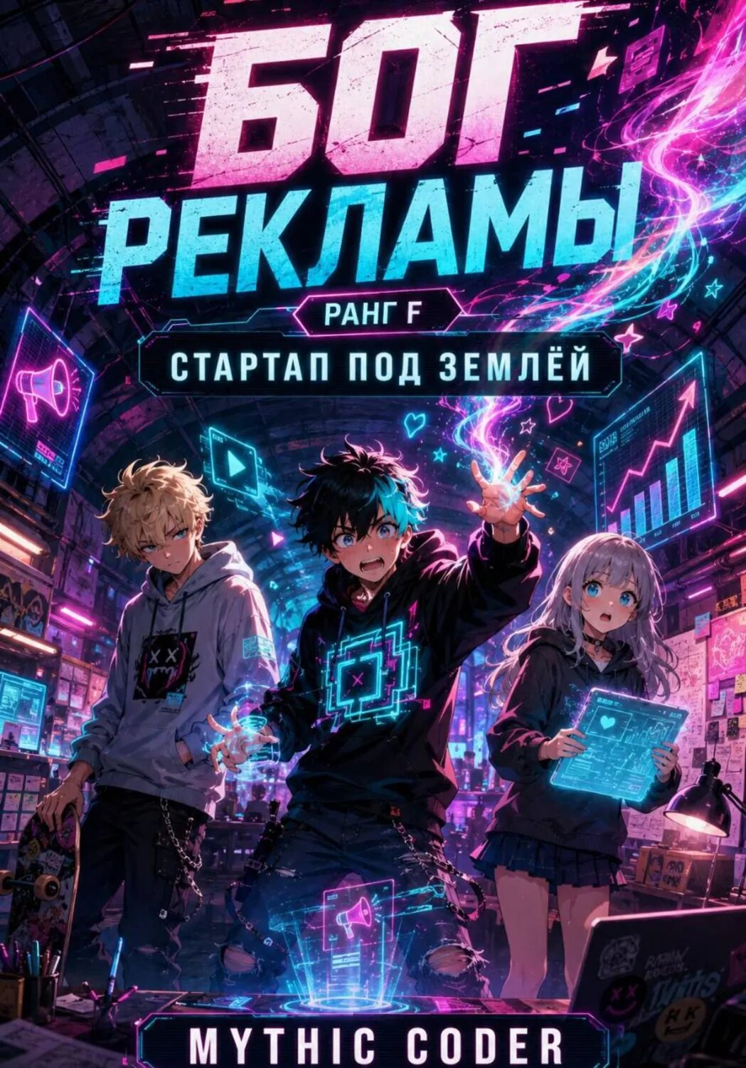 Том 1 — Ранг F: Стартап под землёй [Цифровая книга]