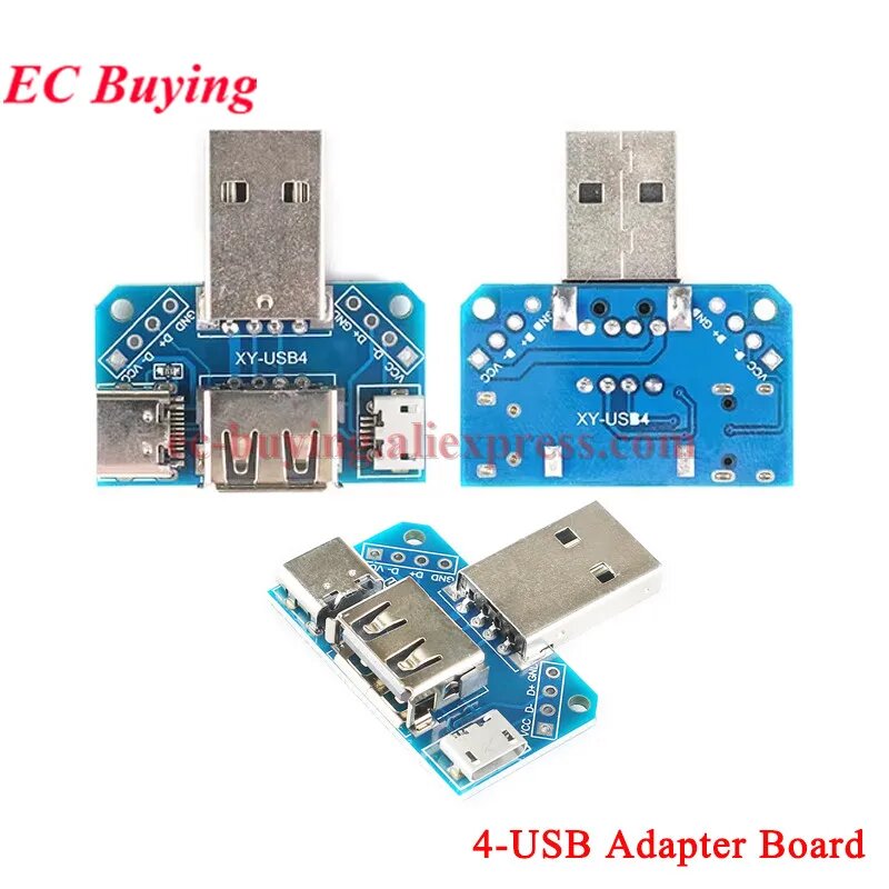 4 USB Adapter Board, Model Number: 2pcs