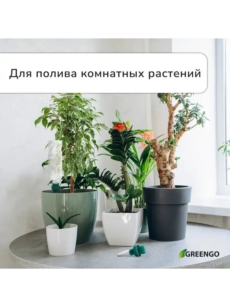 Автополив для комнатных растений, набор 2 шт.