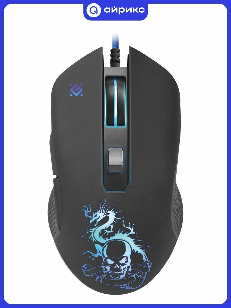 Мышь игровая проводная Defender Sky Dragon GM-090L (52090)