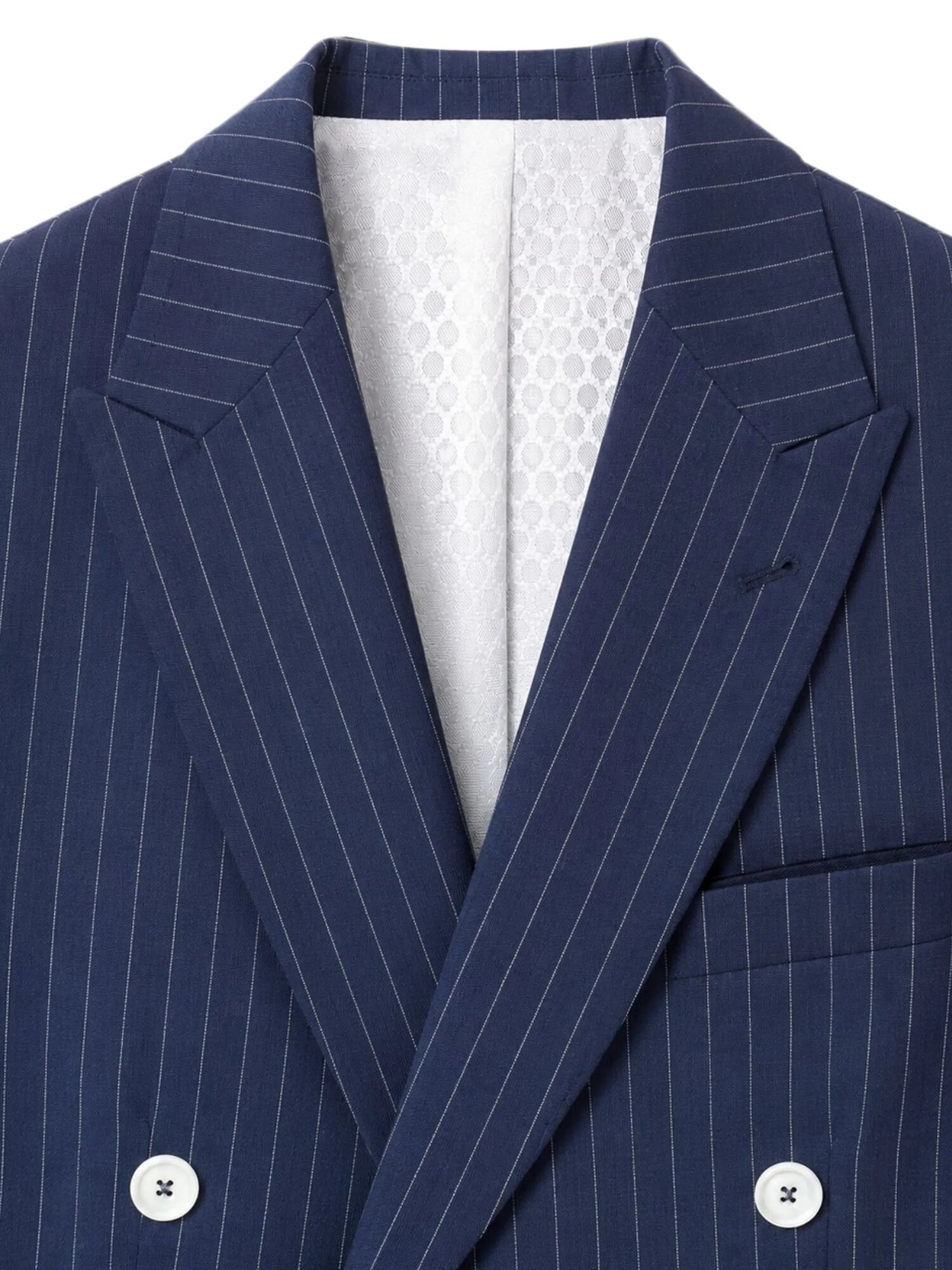Комбинезон Ramon Sanjurjo Pinstripe double-breasted suit, размер 48 — фото 1