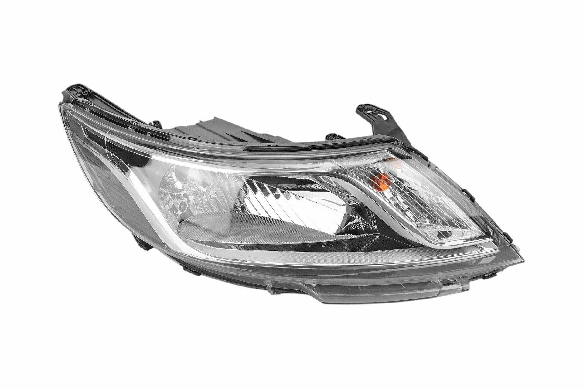 Фара HEMEN HCH025, передняя, правая, светодиодная, для Kia Rio 2011+, прозрачная