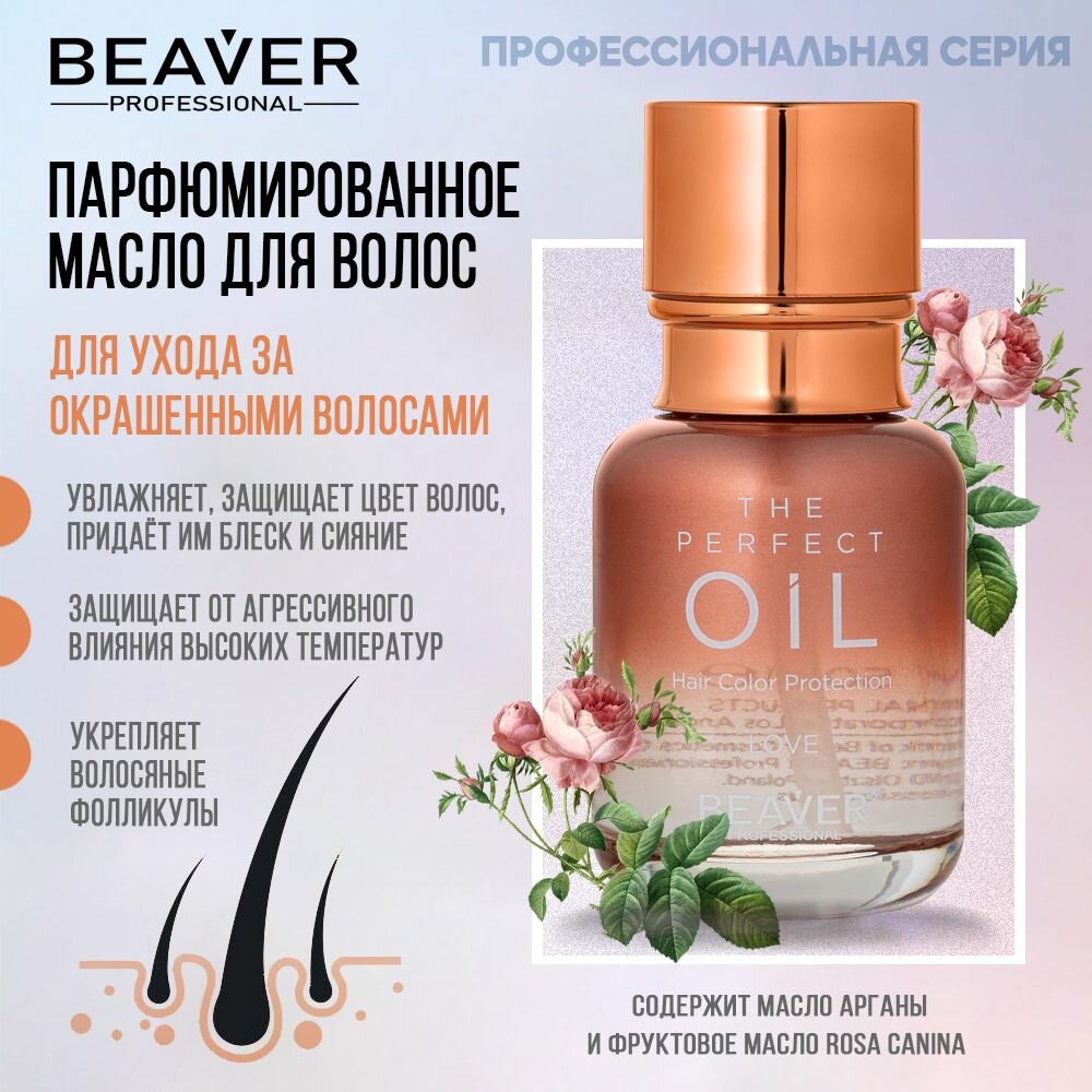 Beaver Масло для волос, 50 мл