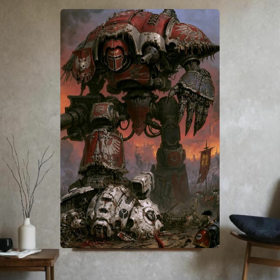 Картина на металле, Warhammer 40 000 20*30 см