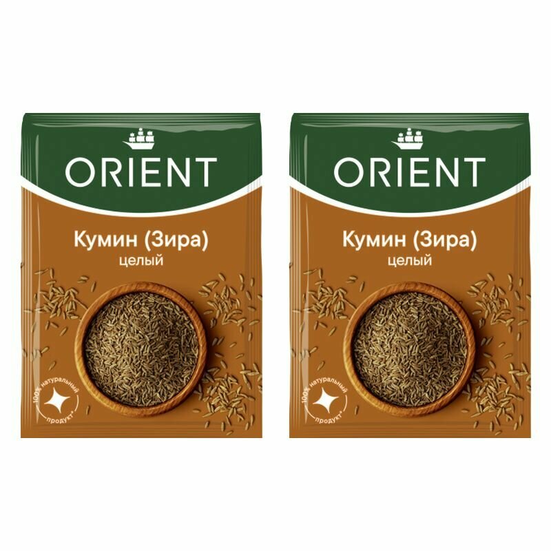 Orient Кумин Зира целый, 12 г, 2 упаковки