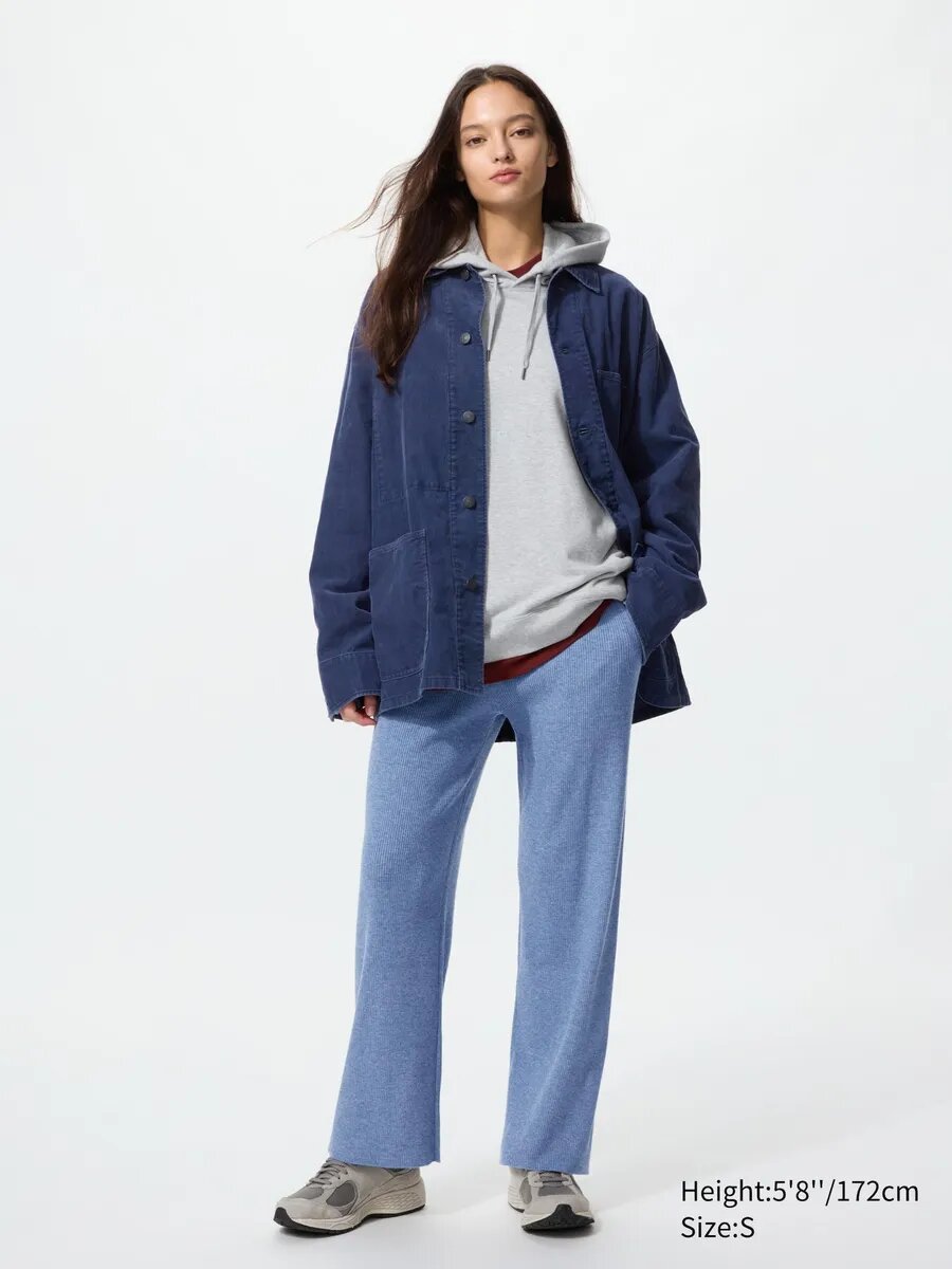Брюки Washable Knit Ribbed Pants