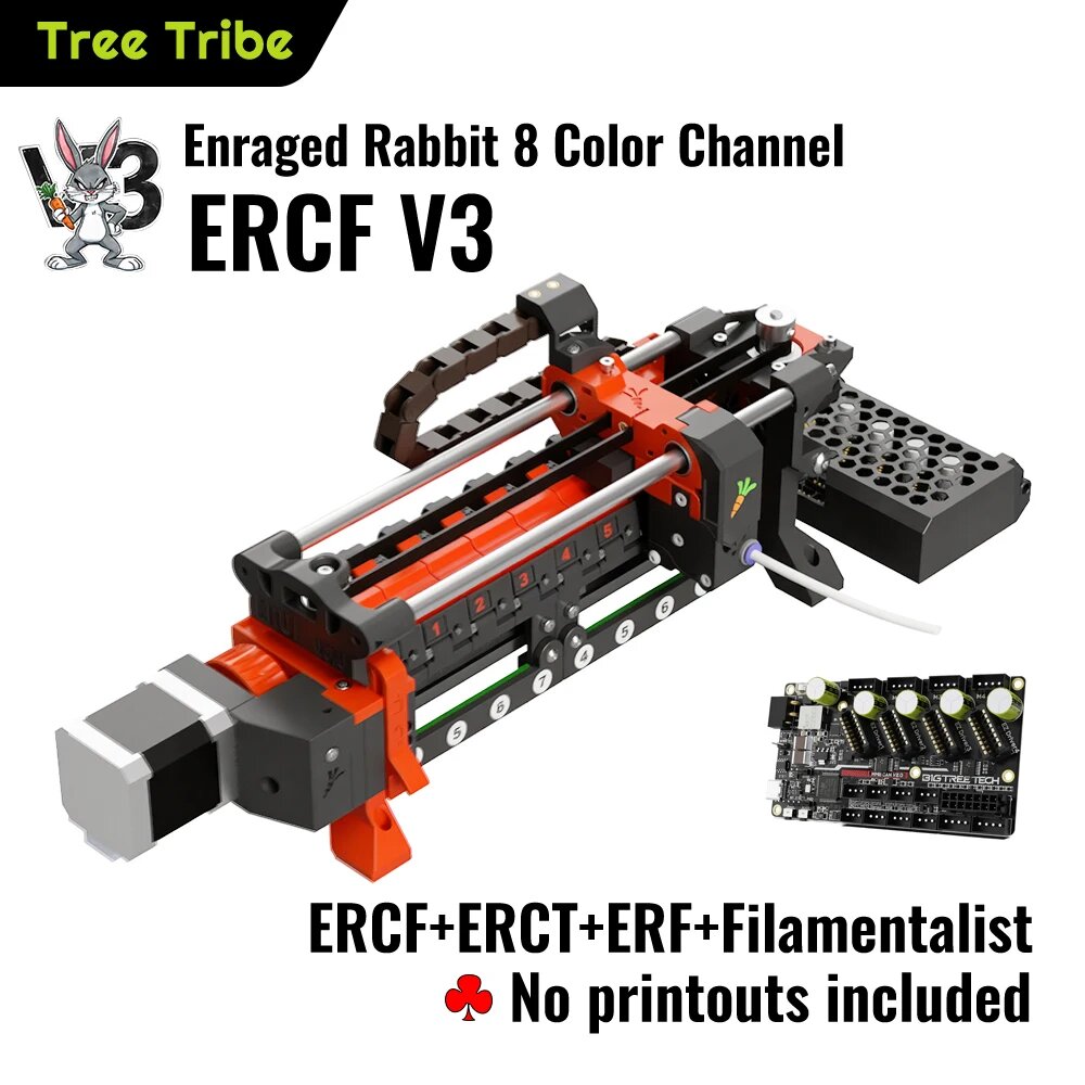 Комплект модернизации Tree Tribe ERCF V3 8-канальный With MMB With FV3