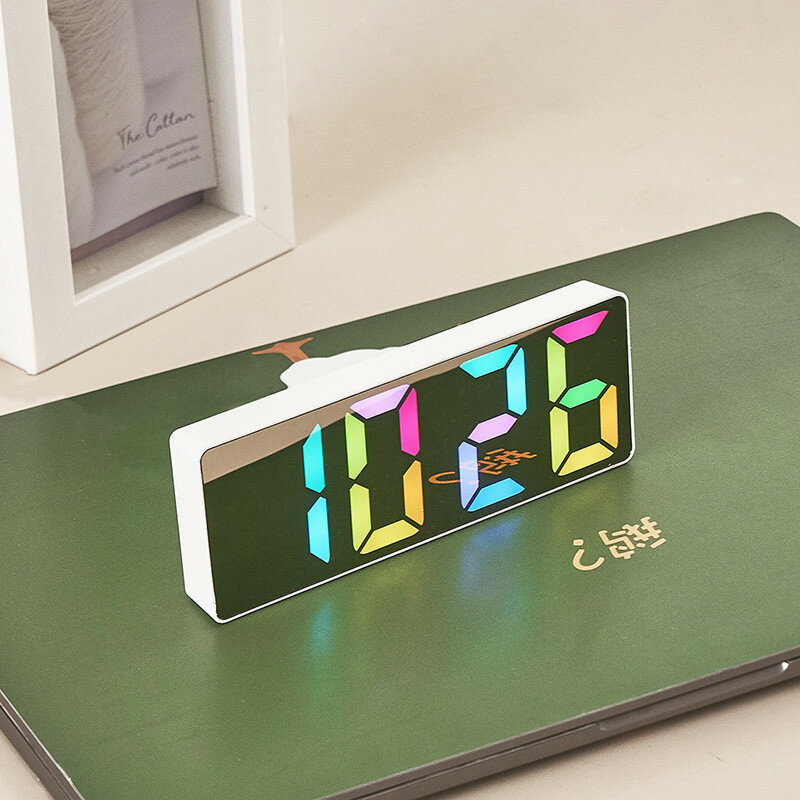 Stylish led цифровые будильник с календарем и температурой для дома и общежитий stylek
