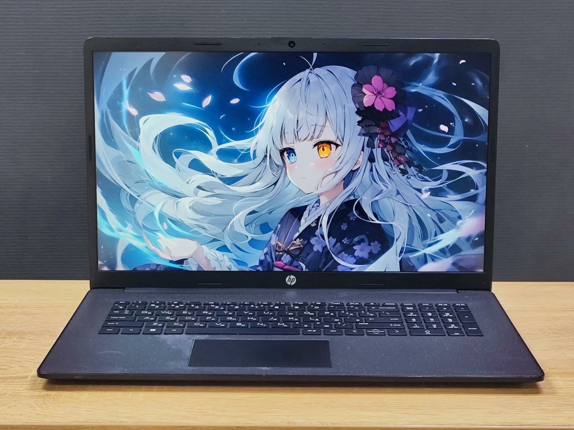 Ноутбук HP 17-cp0004ny 60V14EA\17.3" IPS 1920x1080\Ryzen 7 5700U\16ГБ DDR4\SSD M.2 NVMe: 512ГБ\Windows: 10 + MS Office
