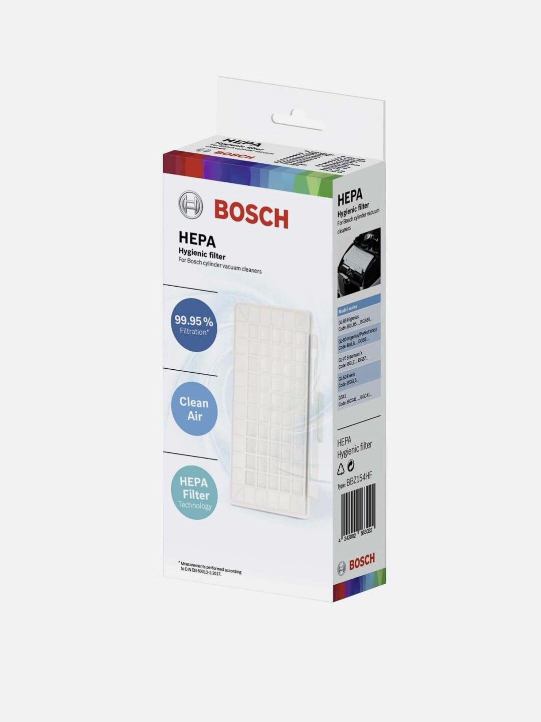 HEPA фильтр Bosch BBZ154HF